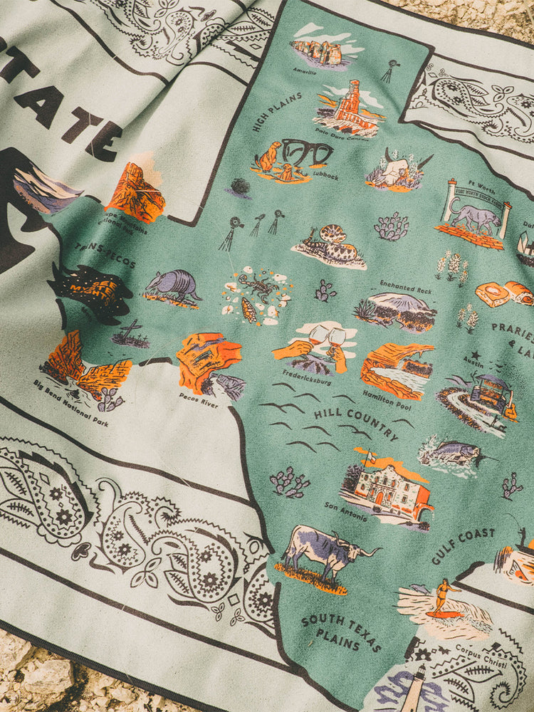 Map Towel Collection – Nomadix