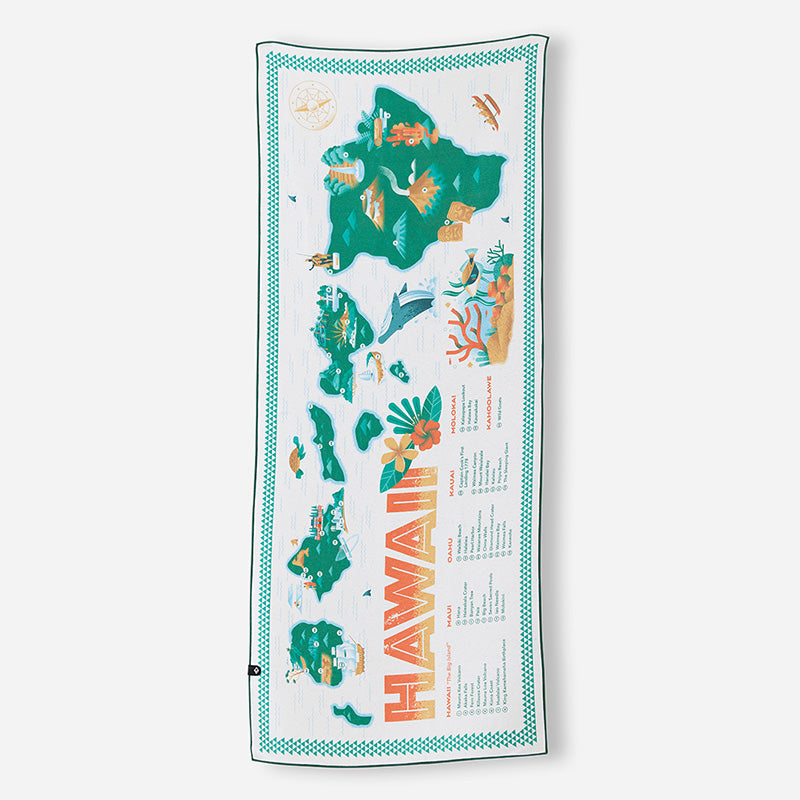 Map Towel Collection – Nomadix